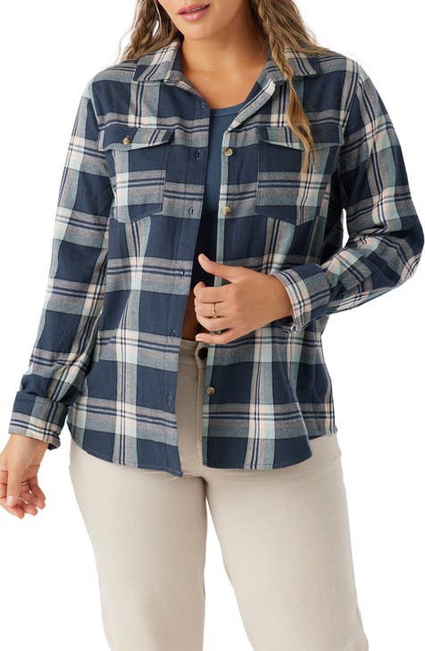 Women's Flannel Button Up Tops | Nordstrom