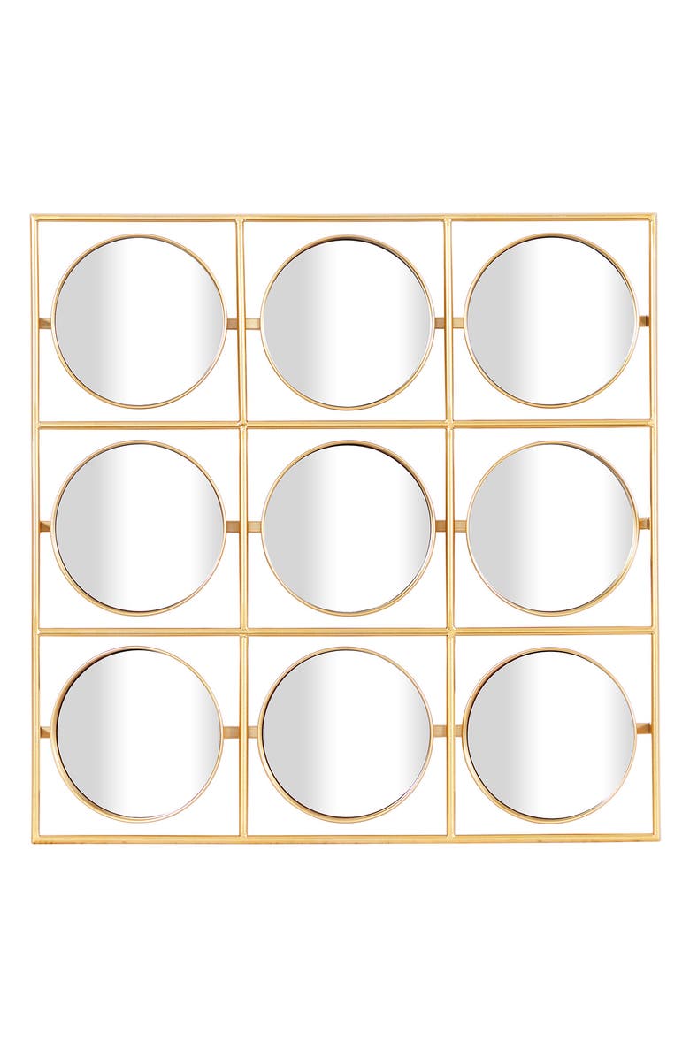 VIVIAN LUNE HOME Gold Iron Glam Wall Mirror - 8 x 2 x 28 | Nordstromrack