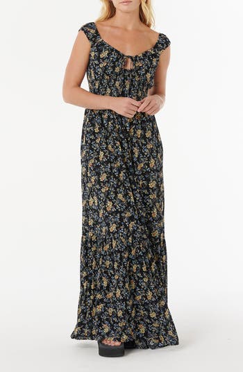 Rip Curl Pacific Rider Ditsy Maxi Sundress | Nordstrom