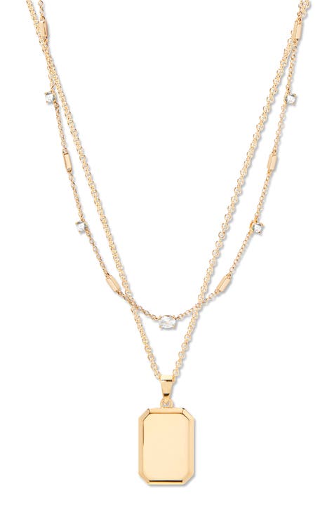 Cubic zirconia pendant necklace nordstrom store