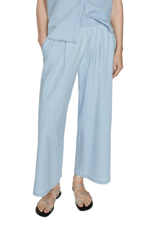 Women's Wide Leg Cropped & Capri Pants | Nordstrom