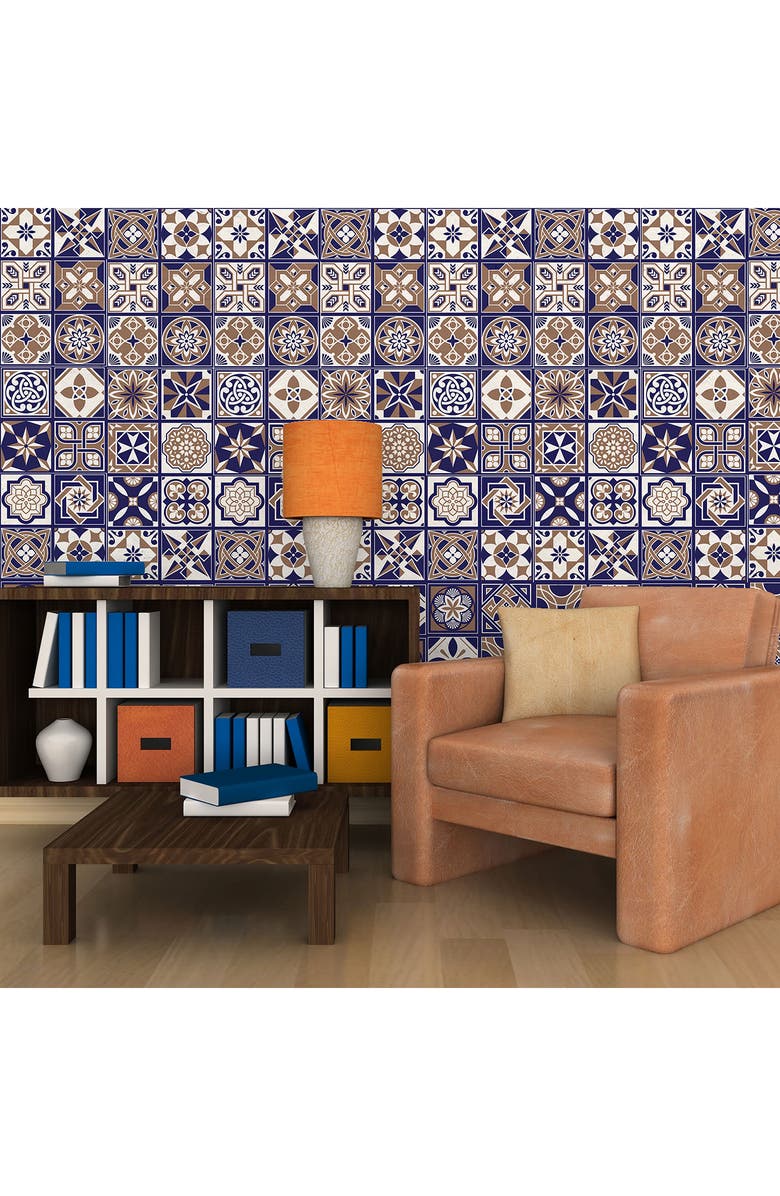 WALPLUS Royal Blue Tile Sticker Decal | Nordstromrack