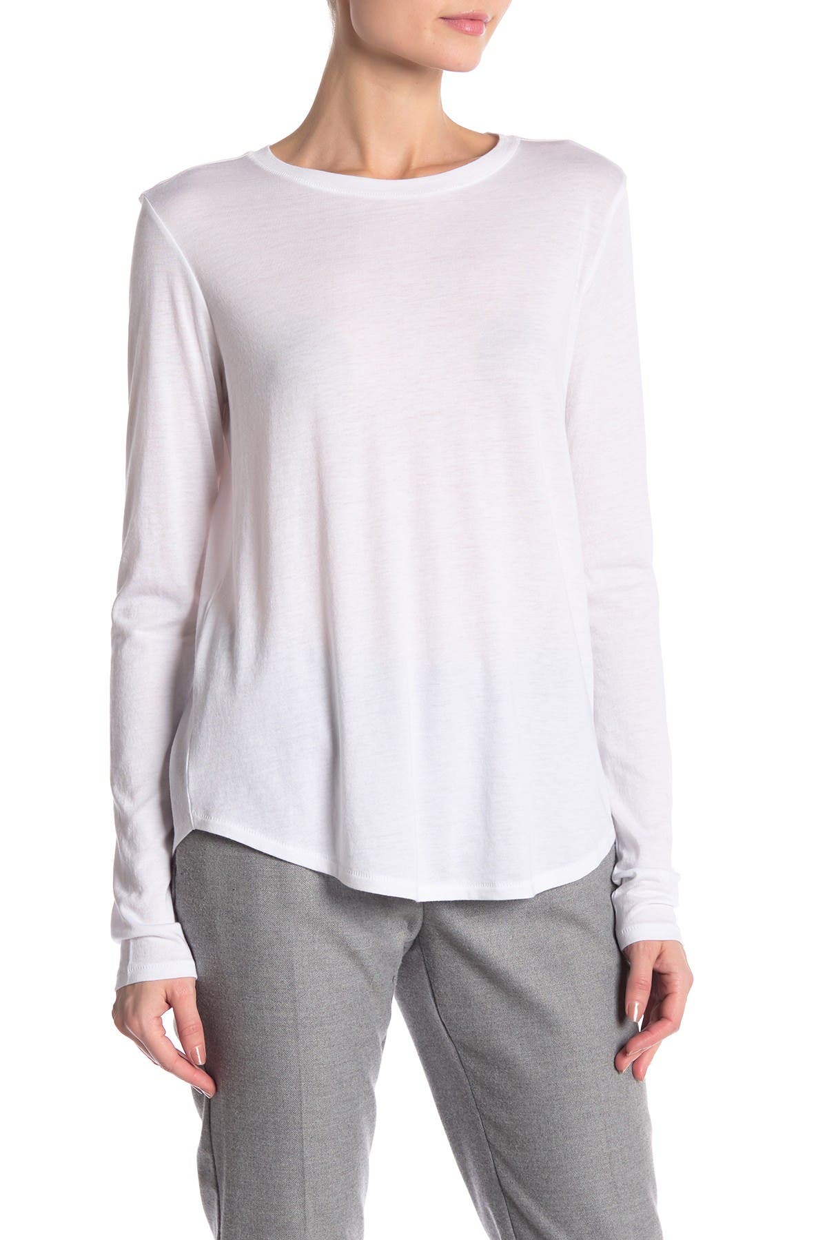 Vince Solid Long Sleeve T-Shirt | Nordstromrack