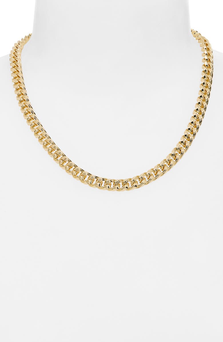 NORDSTROM RACK Waterproof Curb Link Chain Necklace | Nordstromrack