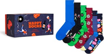 Happy Socks Assorted 7-Pack Socks Gift Box | Nordstrom