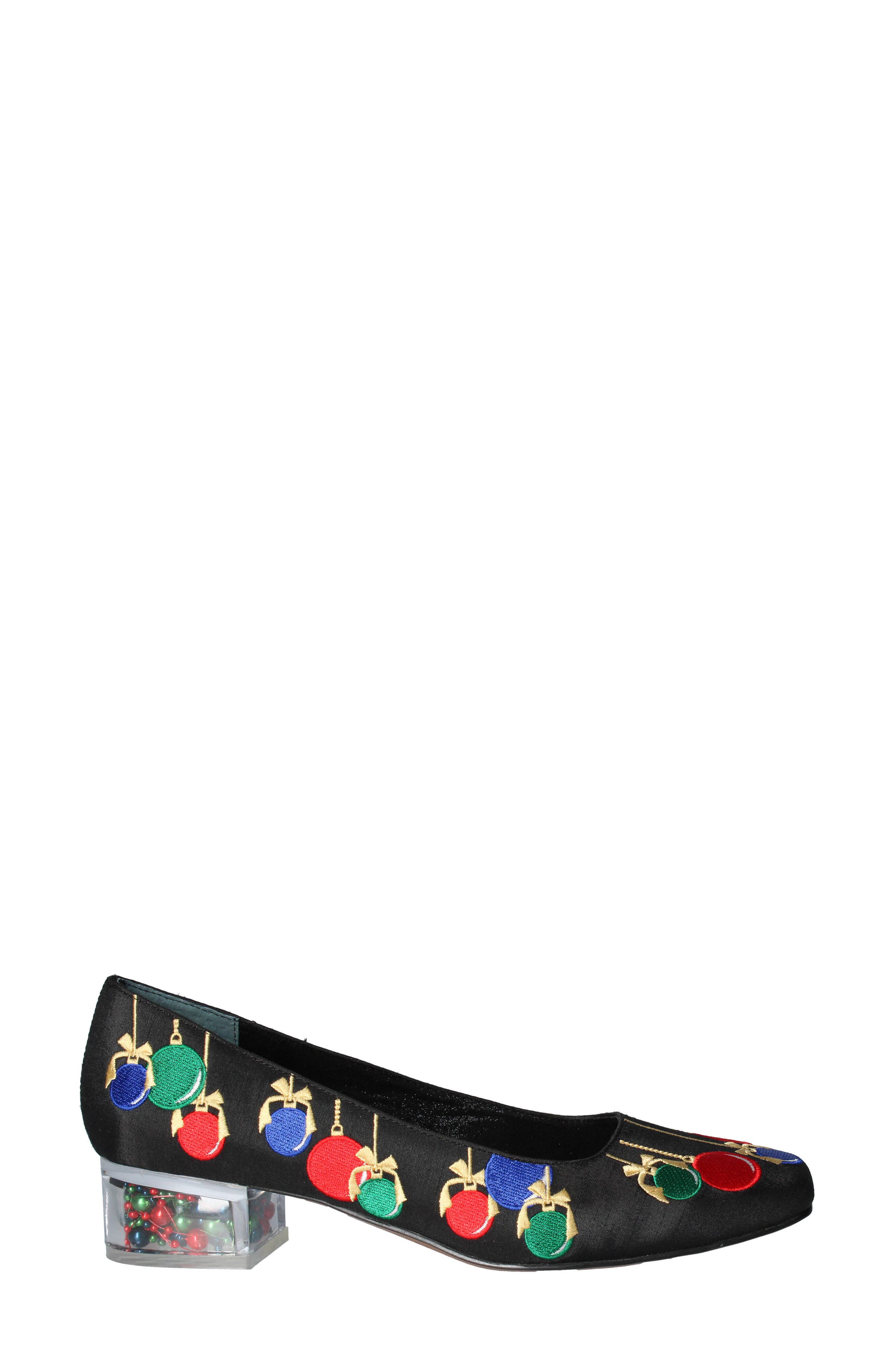 J. Reneé J.Renée Jingle Bell Embroidered Pump (Women) | Nordstrom