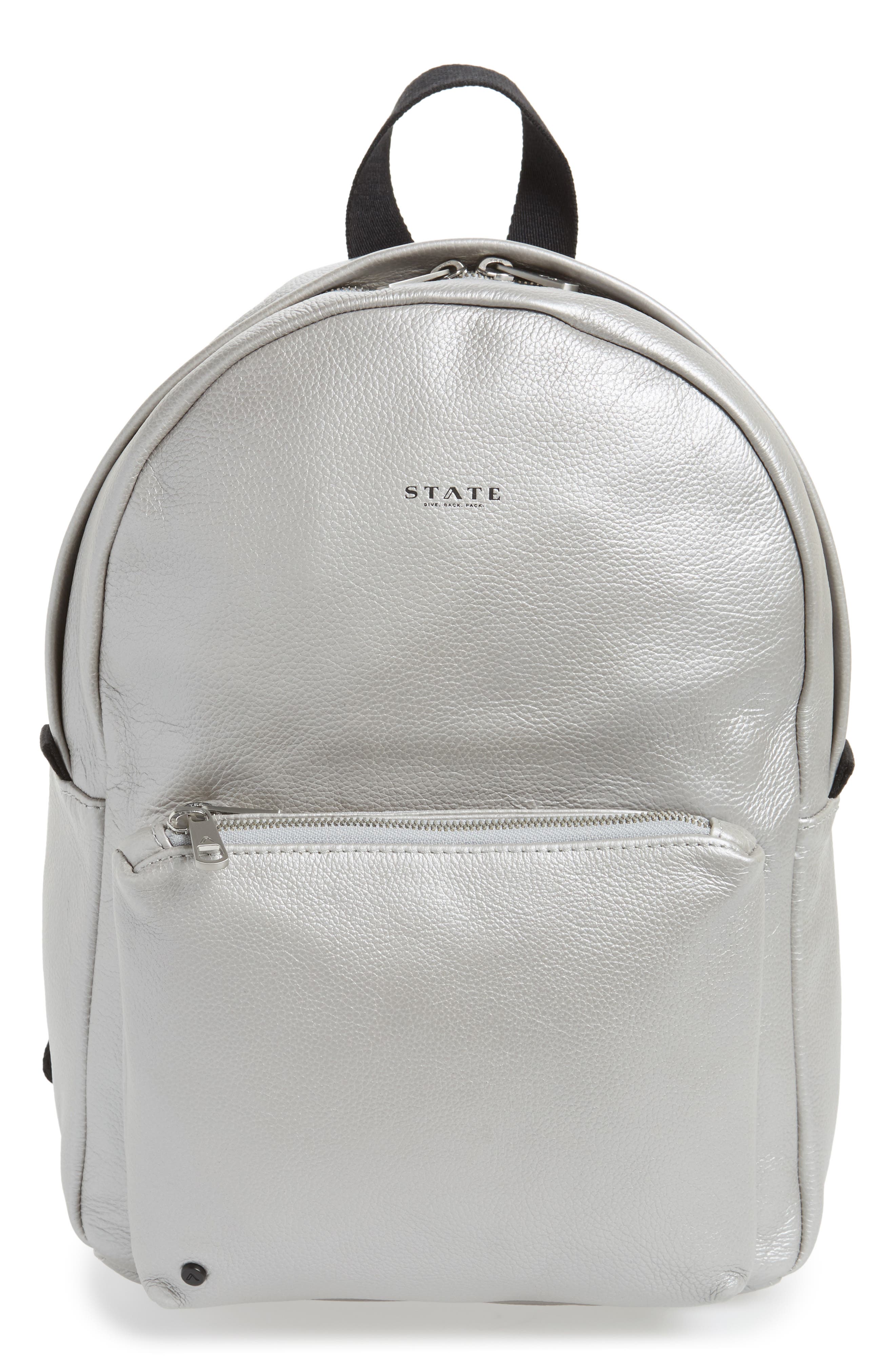 STATE Bags Greenwood Mini Lorimer Leather Backpack | Nordstrom
