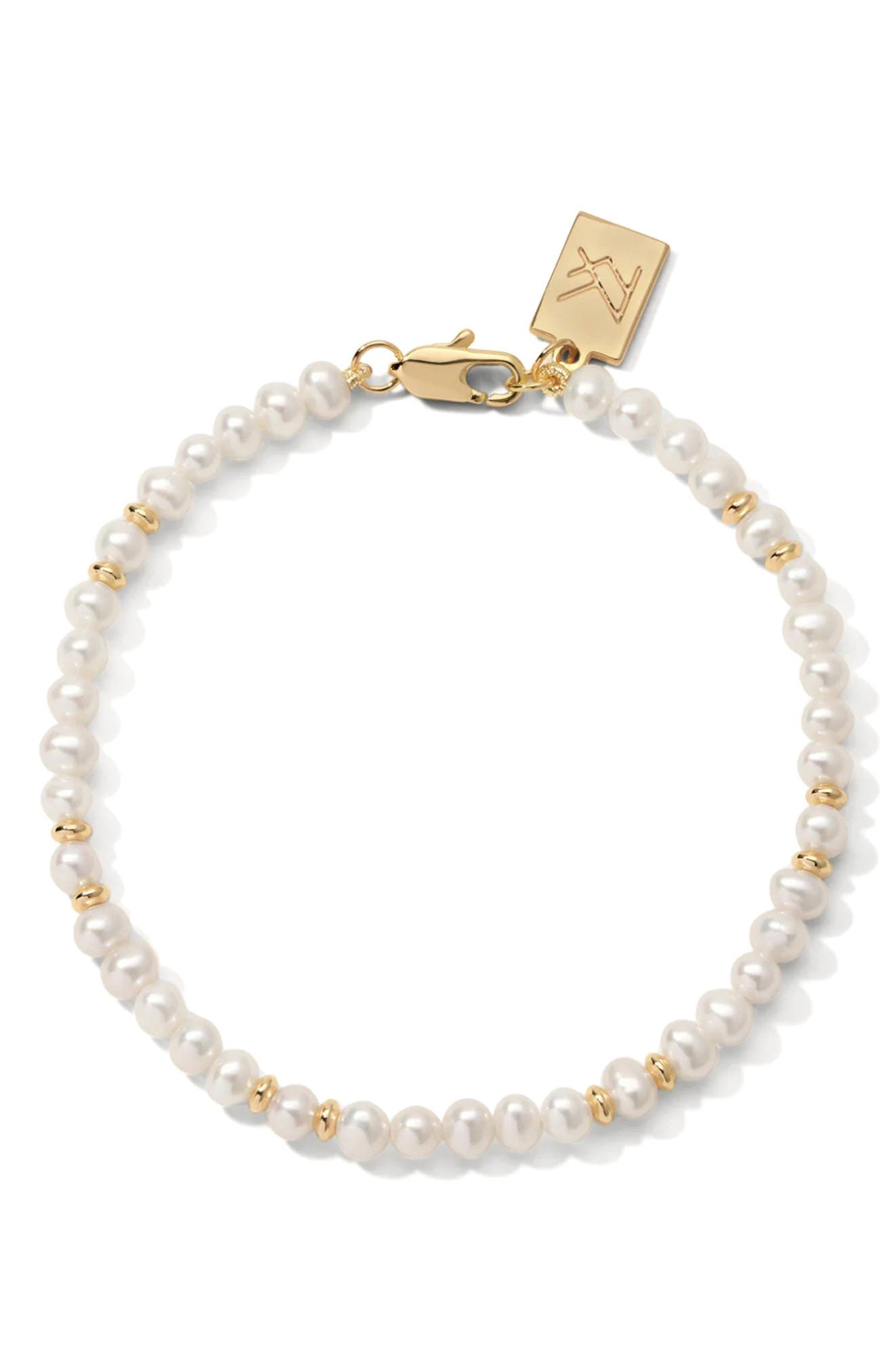 Bette Natural Pearl Stretch Bracelet (Women) | Nordstrom