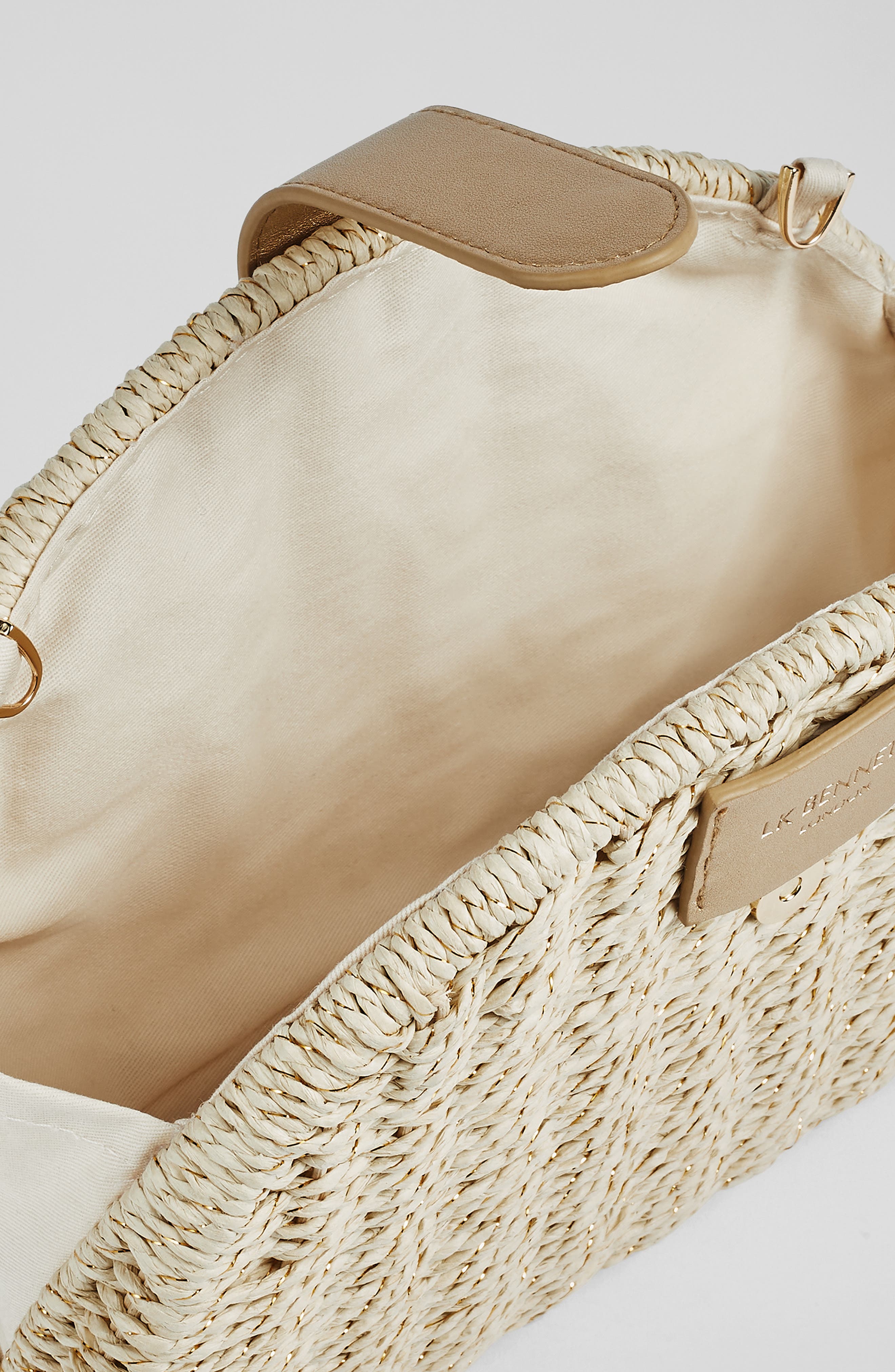 LK Bennett Lorena Wicker Shoulder Bag | Nordstrom