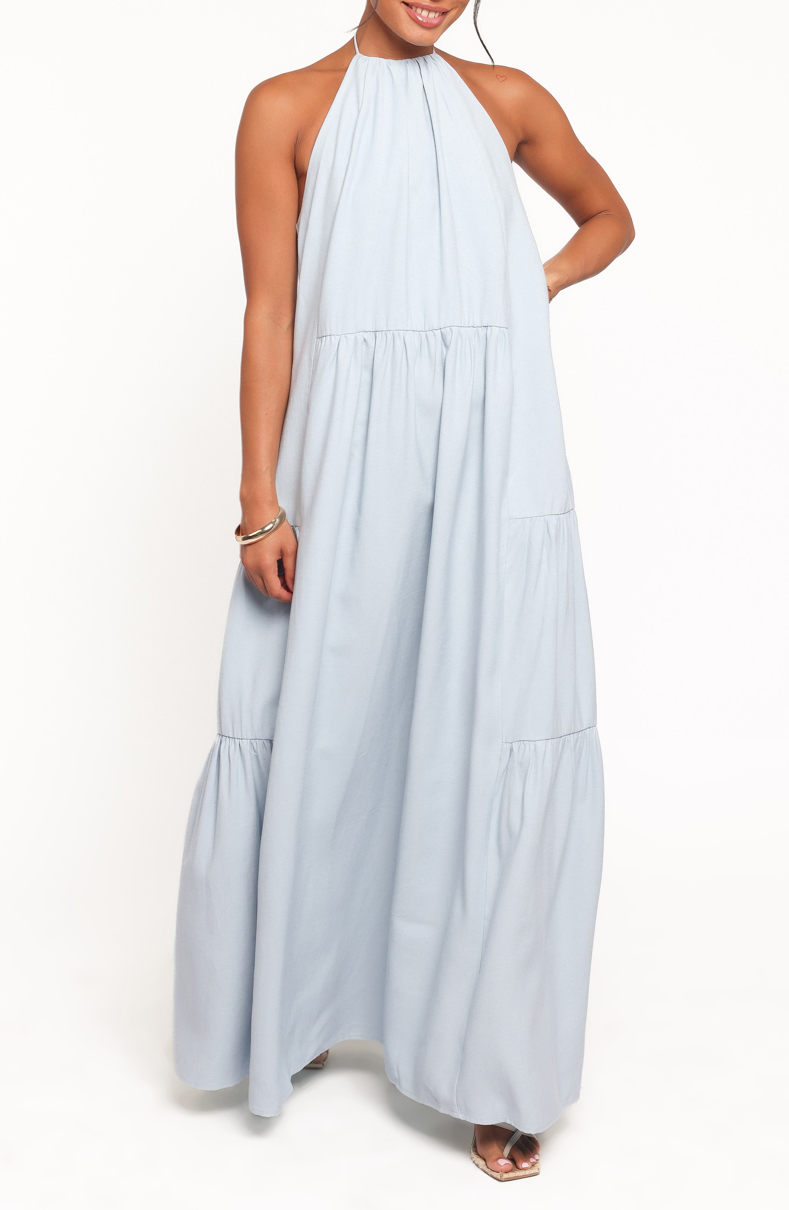 Petal & Pup Eimear Halter Maxi Dress | Nordstrom