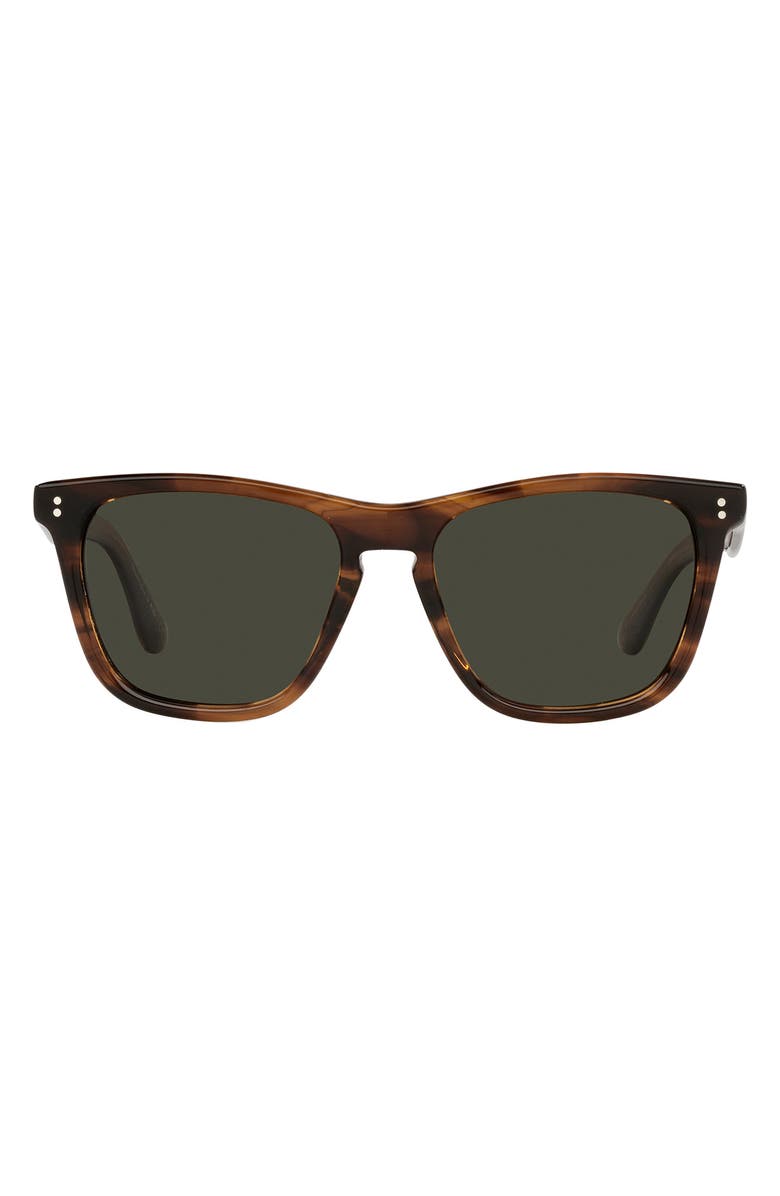 Oliver Peoples Lynes 55mm Polarized Pillow Sunglasses | Nordstrom