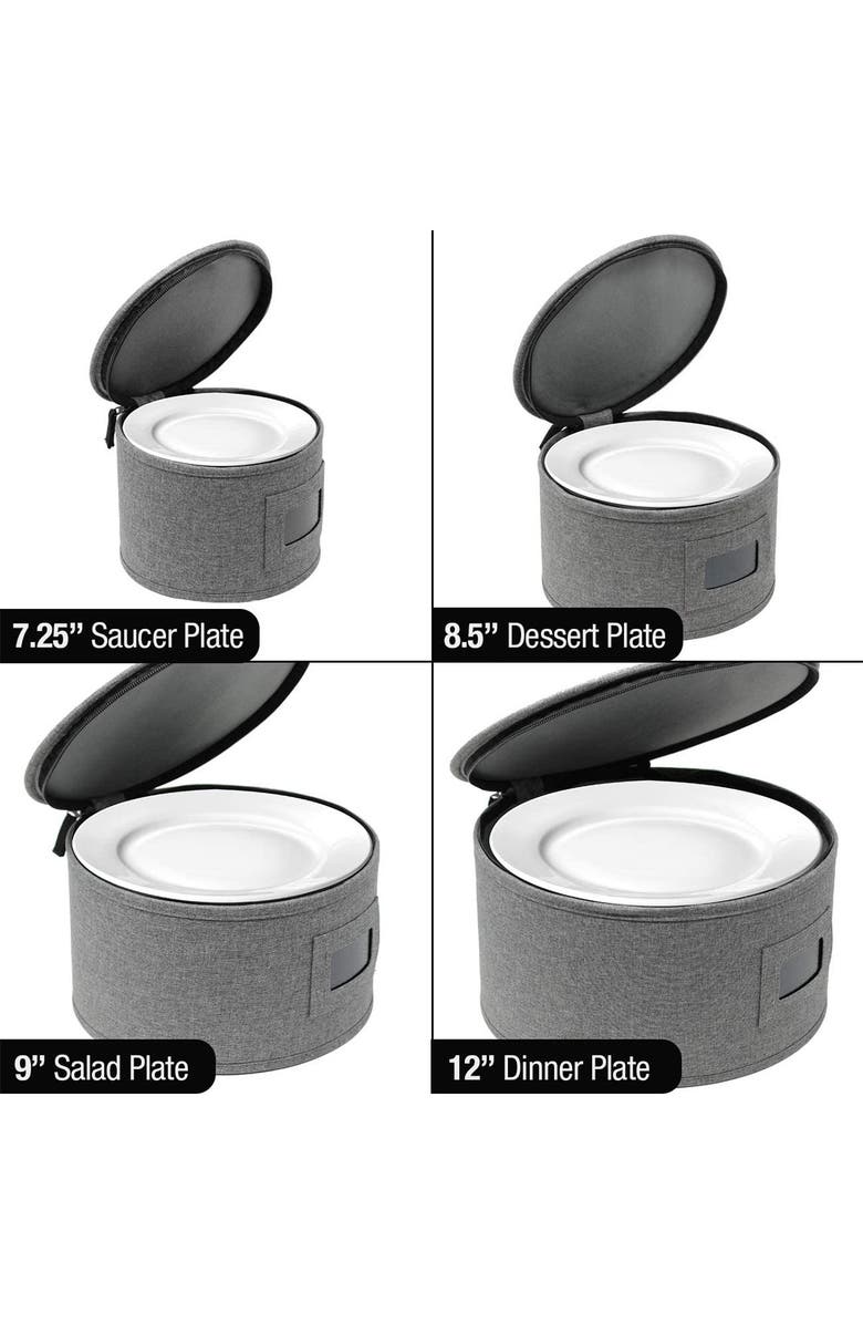 SORBUS 5-Piece Dinnerware Storage Set - Grey | Nordstromrack