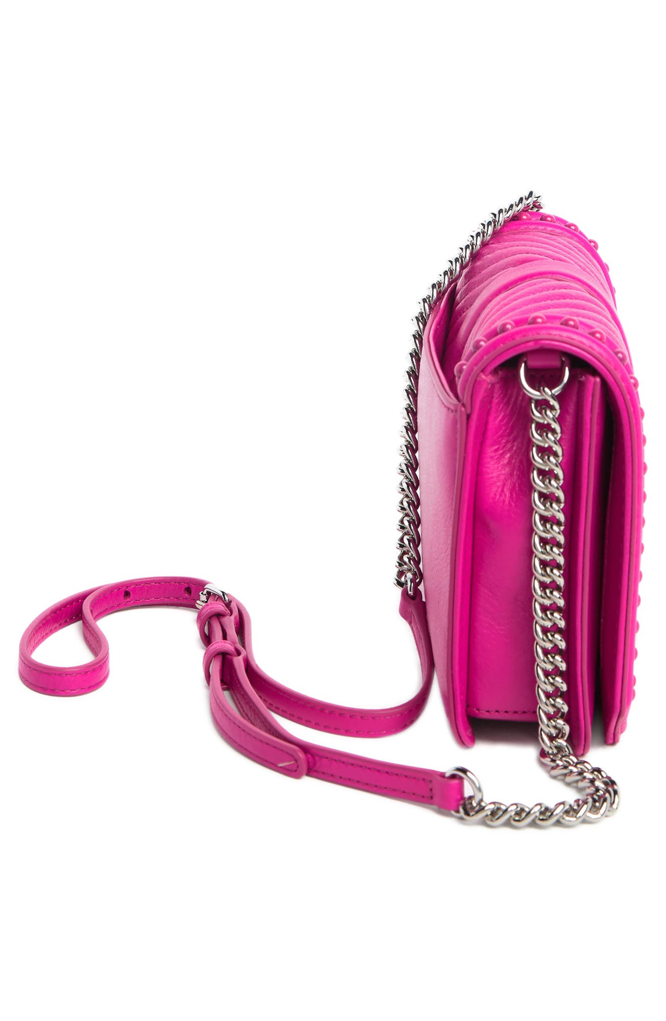 Rebecca Minkoff Love Stud Chevron Quilted Leather Crossbody Bag ...