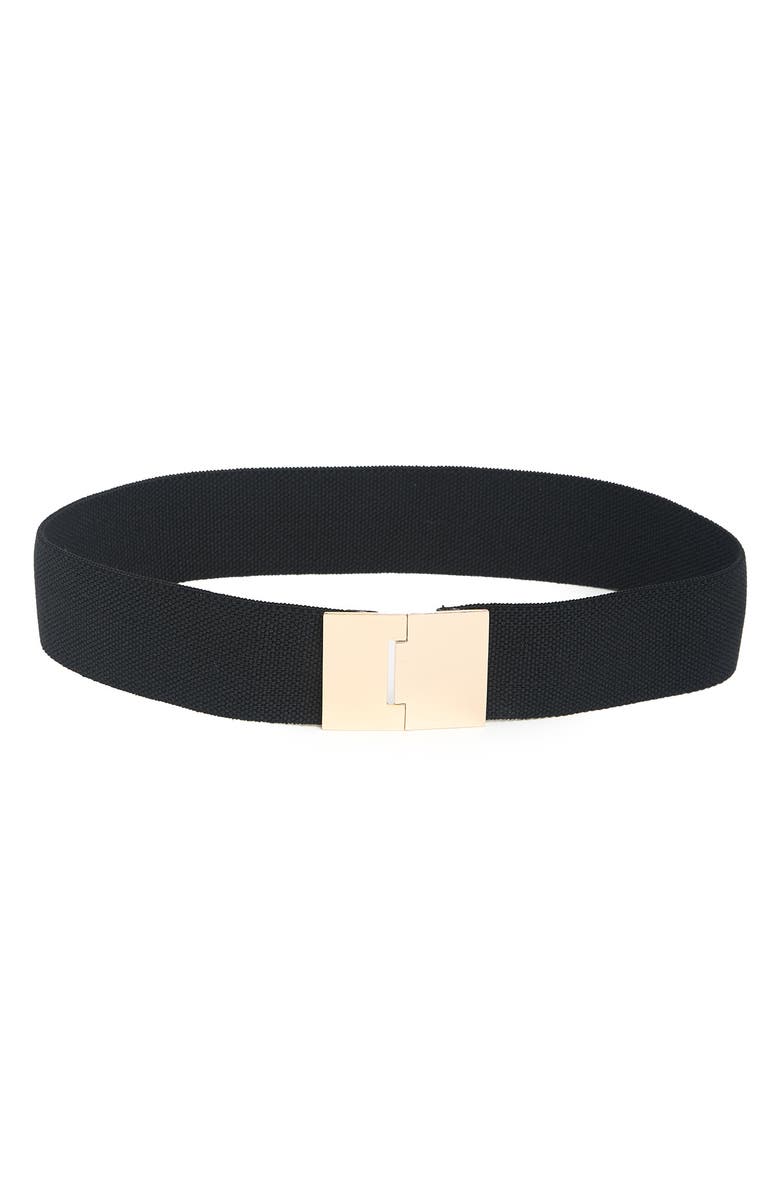 Linea Pelle Interlocking Buckle Stretch Belt | Nordstromrack