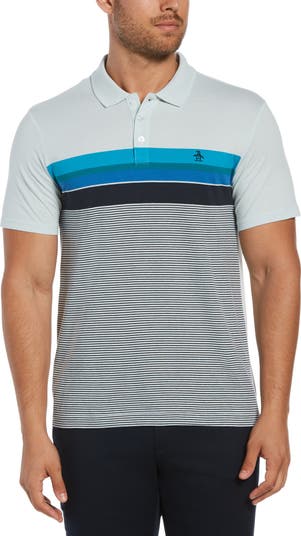 Original Penguin Engineer Stripe Knit Polo Shirt | Nordstromrack