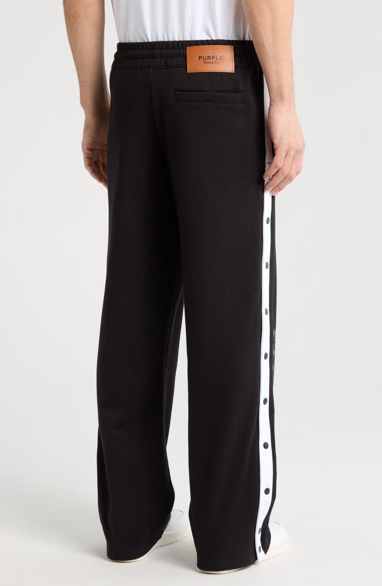 PURPLE BRAND Los Angeles Lakers Snap-Up Cotton Track Pants | Nordstromrack