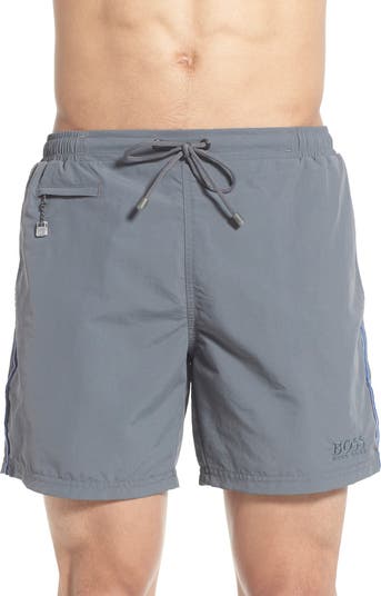 BOSS 'Leafish' Swim Trunks | Nordstrom