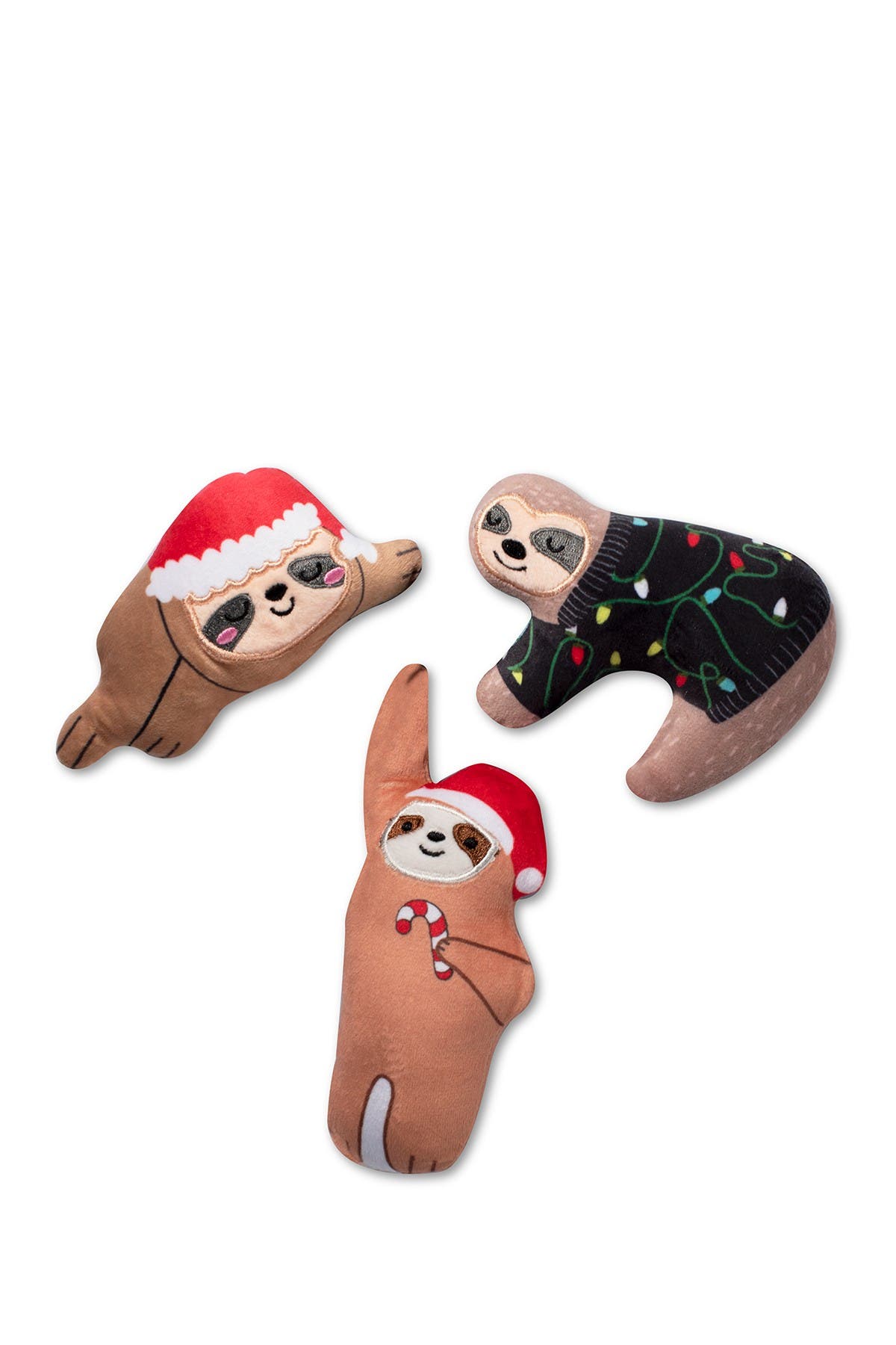 Fringe Studio Sloth Hanging From a Wreath and Christmas Sloths Mini 4 ...