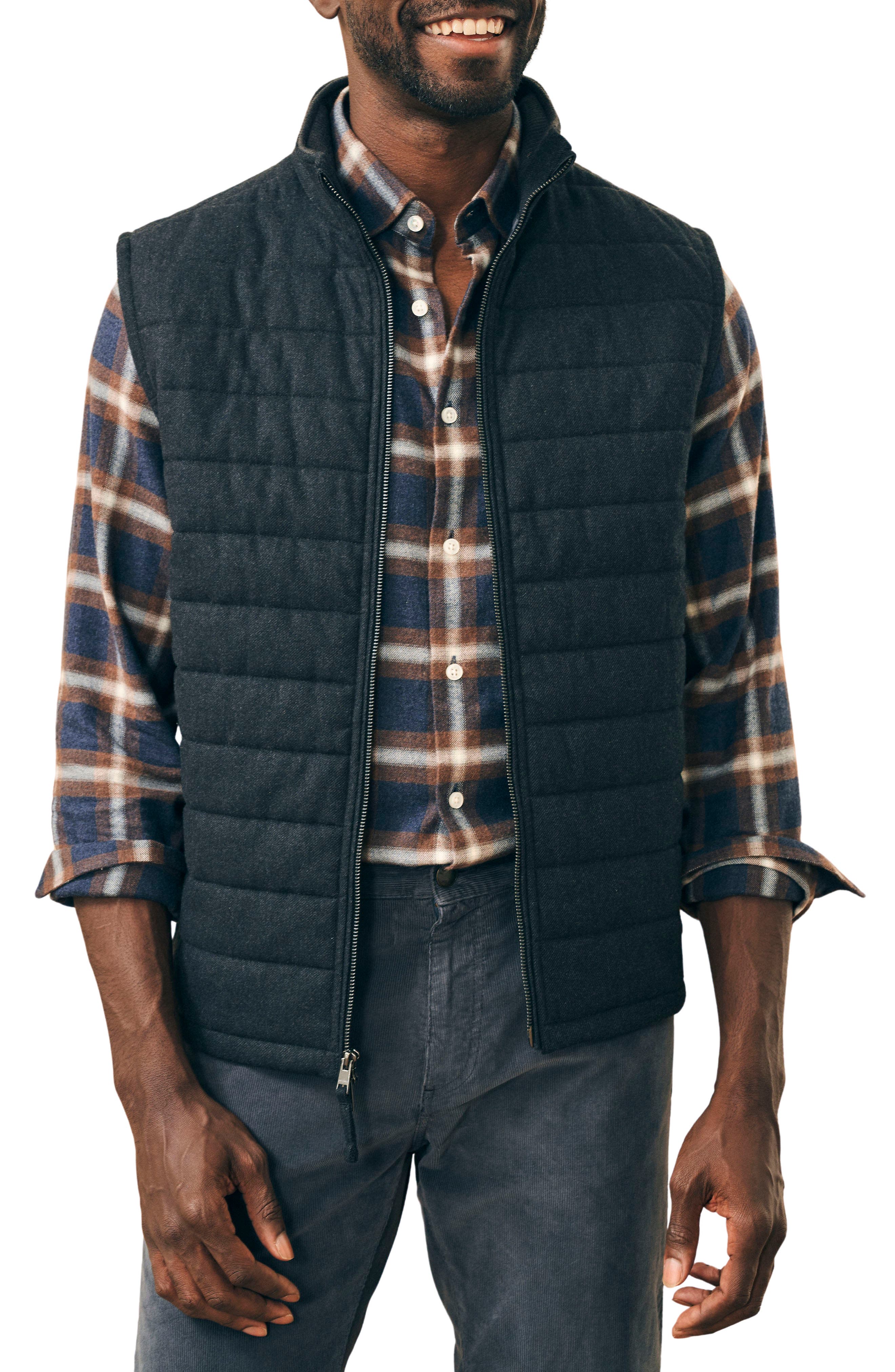 Faherty Teton Valley Quilted Vest | Nordstromrack