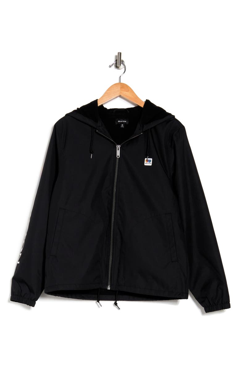 Brixton Clax Hooded Zip Front Jacket | Nordstromrack