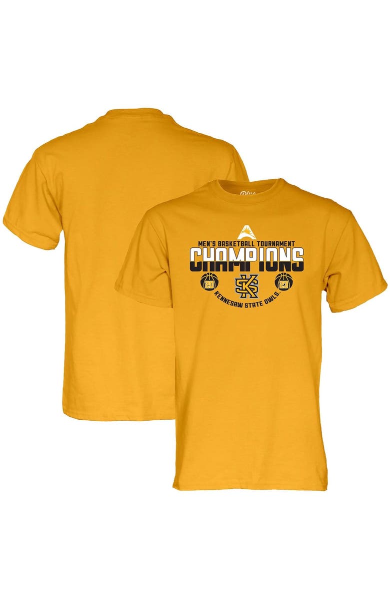 BLUE 84 Gold Kennesaw State Owls 2023 ASUN Men's Basketball Conference ...