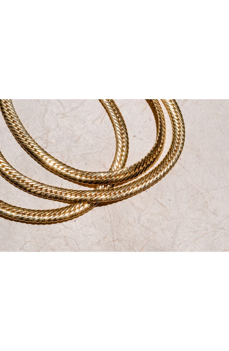 Set & Stones Troy Herringbone Chain Necklace | Nordstromrack