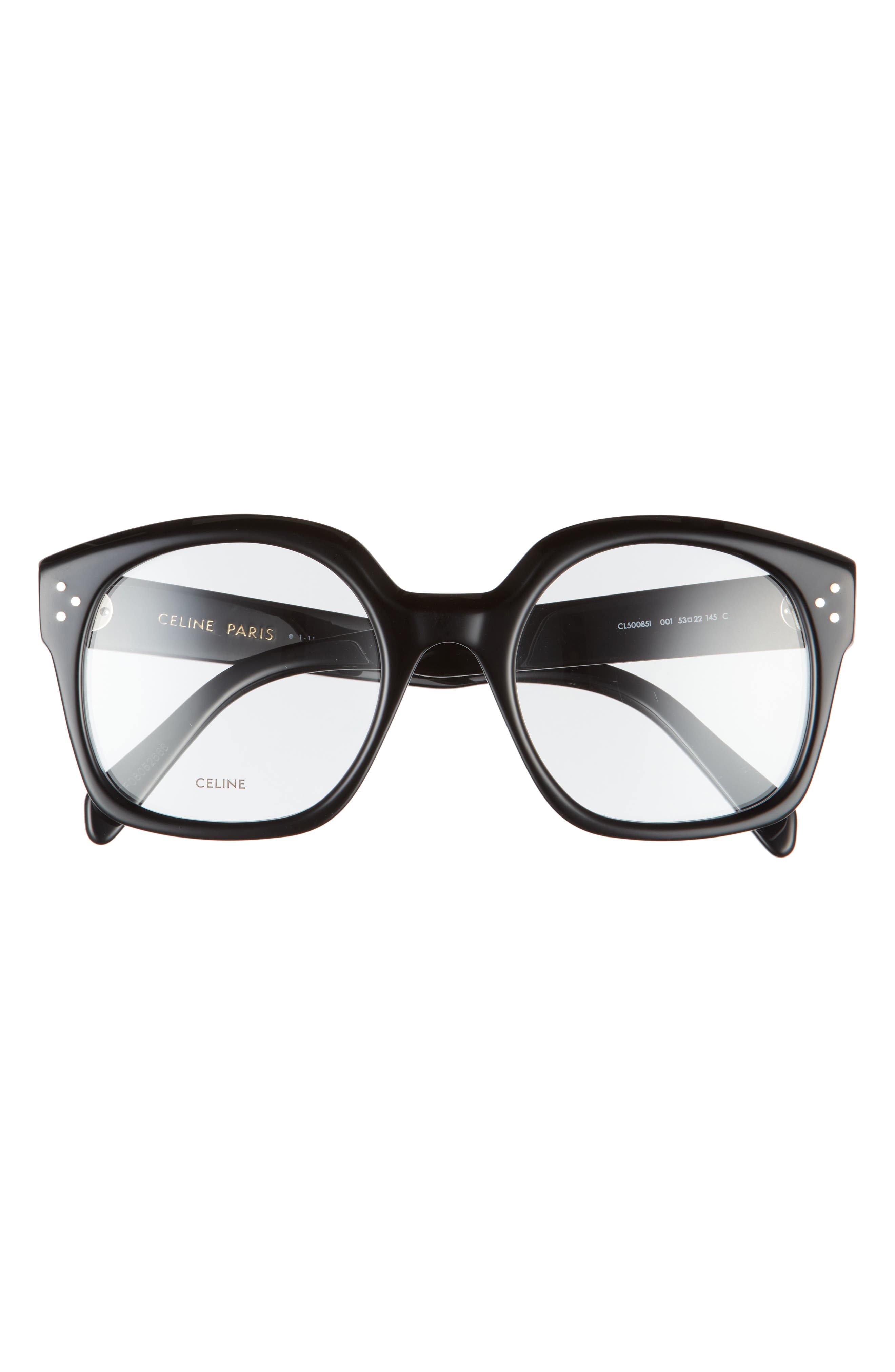 CELINE 52mm Round Optical Glasses | Nordstrom