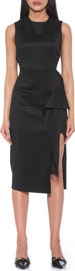 Alexia Admor Valeri Asymmetric Ruffle Cocktail Dress | Nordstromrack