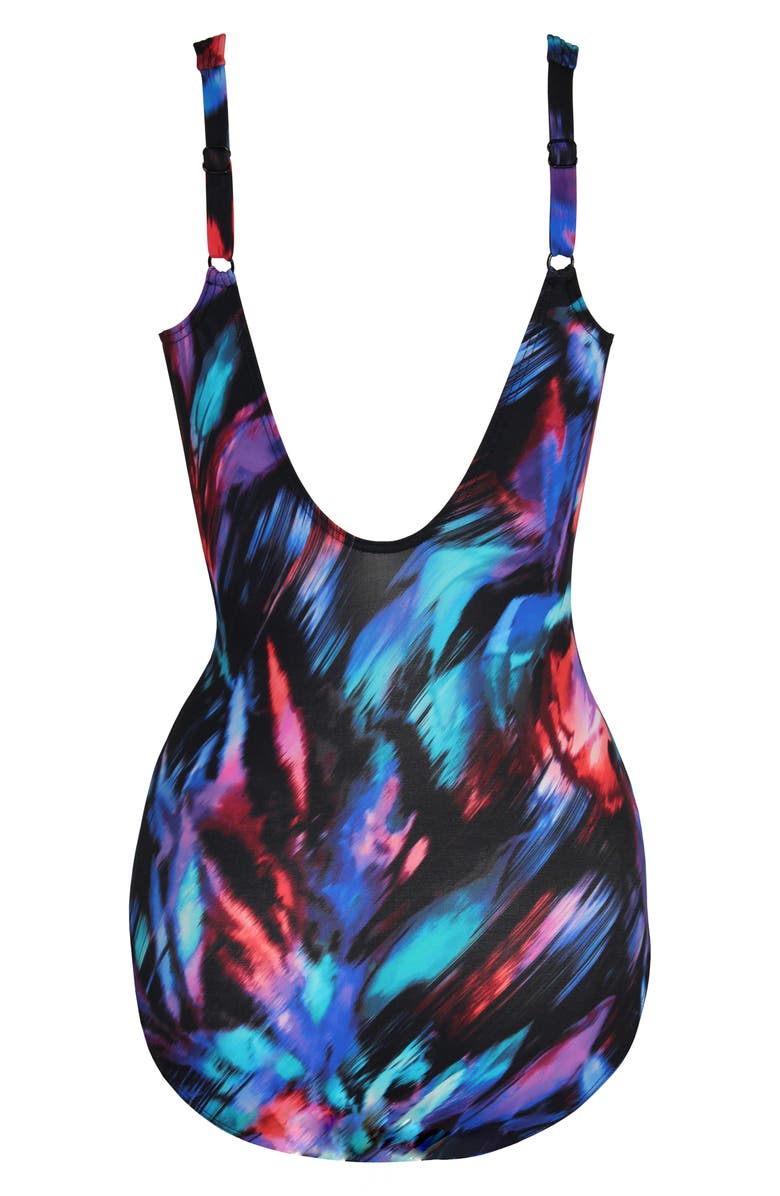 Miraclesuit® Fuego Flora Oceanus One-Piece Swimsuit | Nordstromrack