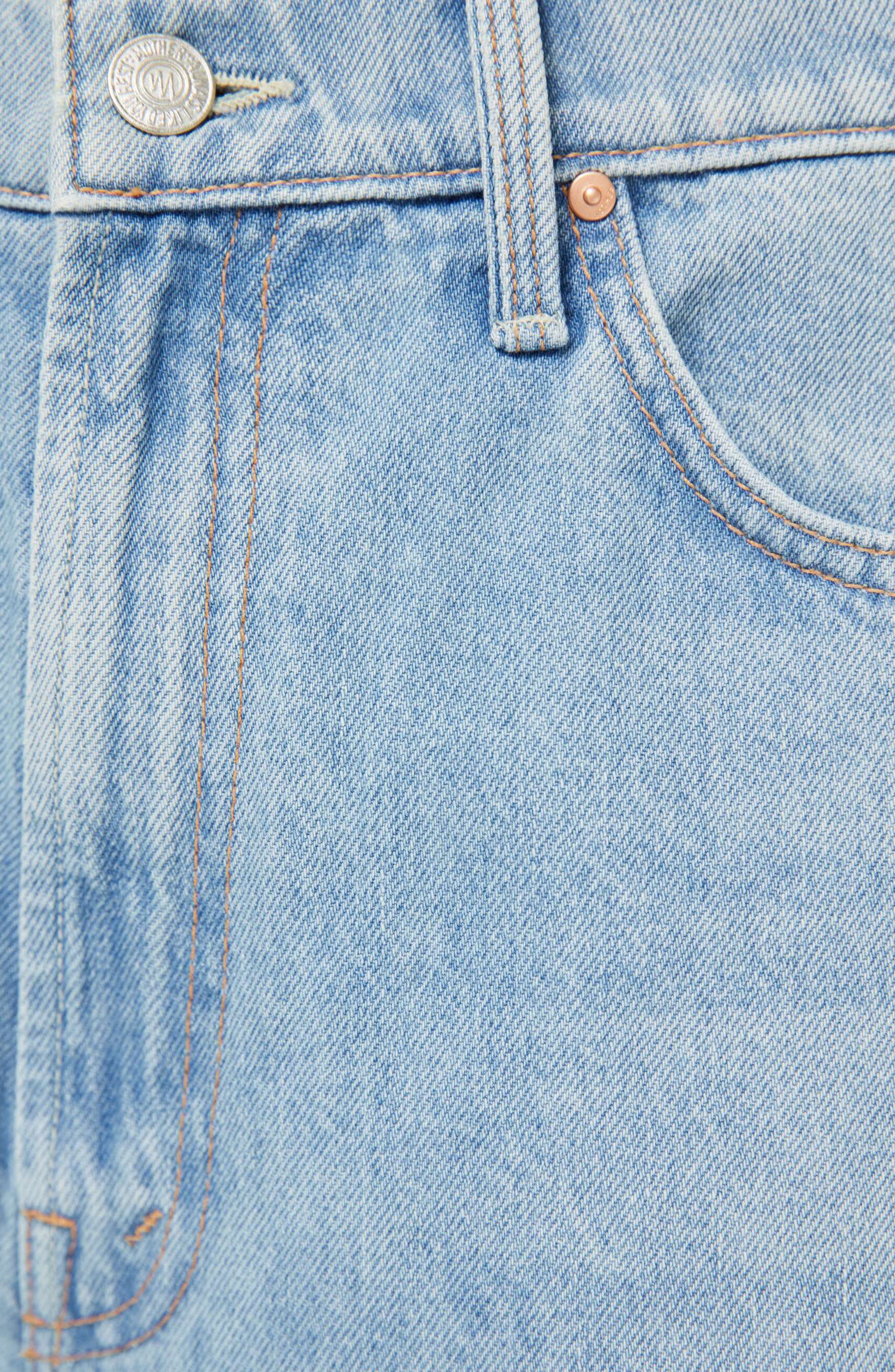 MOTHER The Ditcher Roller Skimp Wide Leg Jeans | Nordstrom