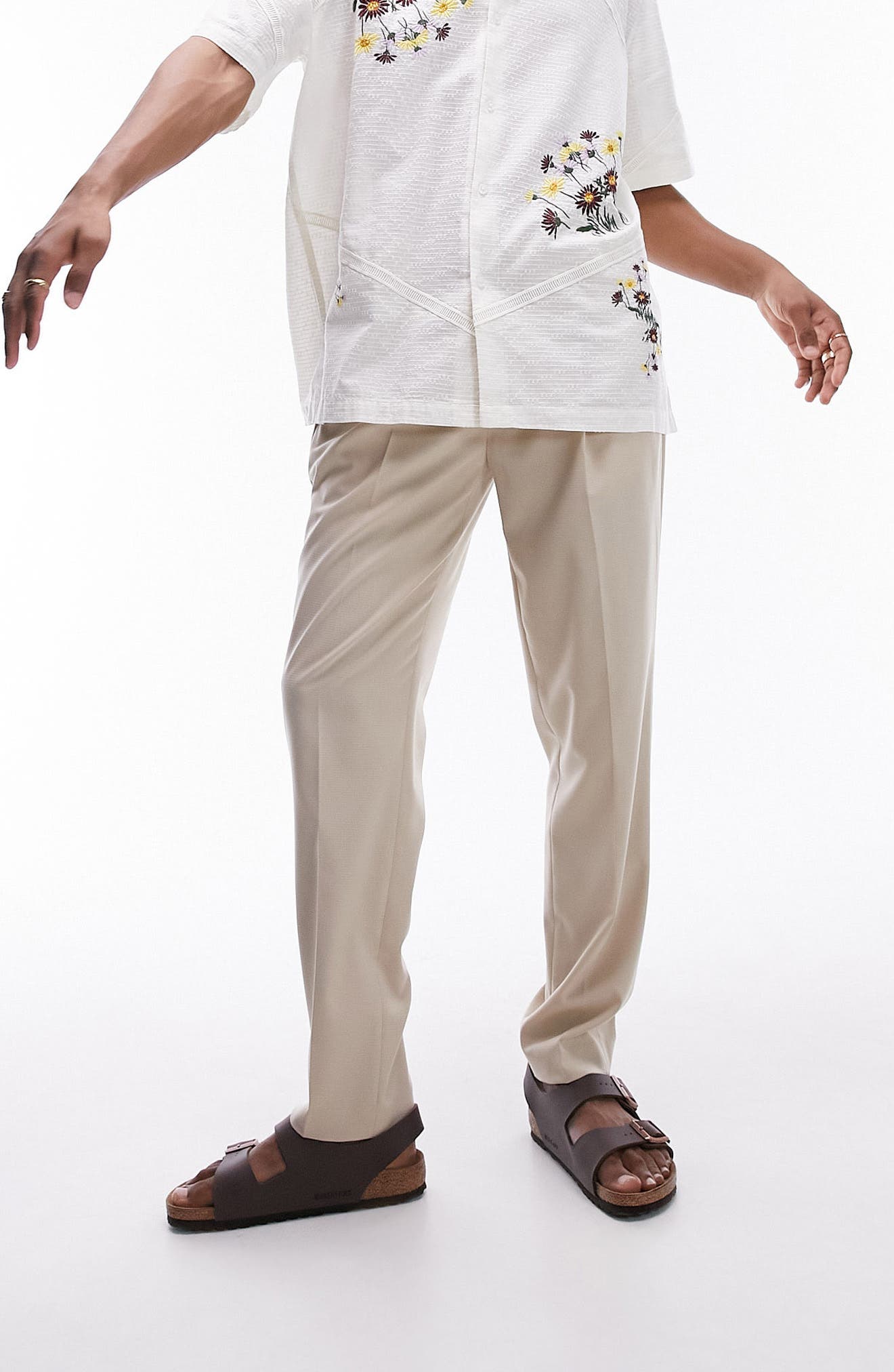 Topman Tapered Drawstring Pants | Nordstromrack