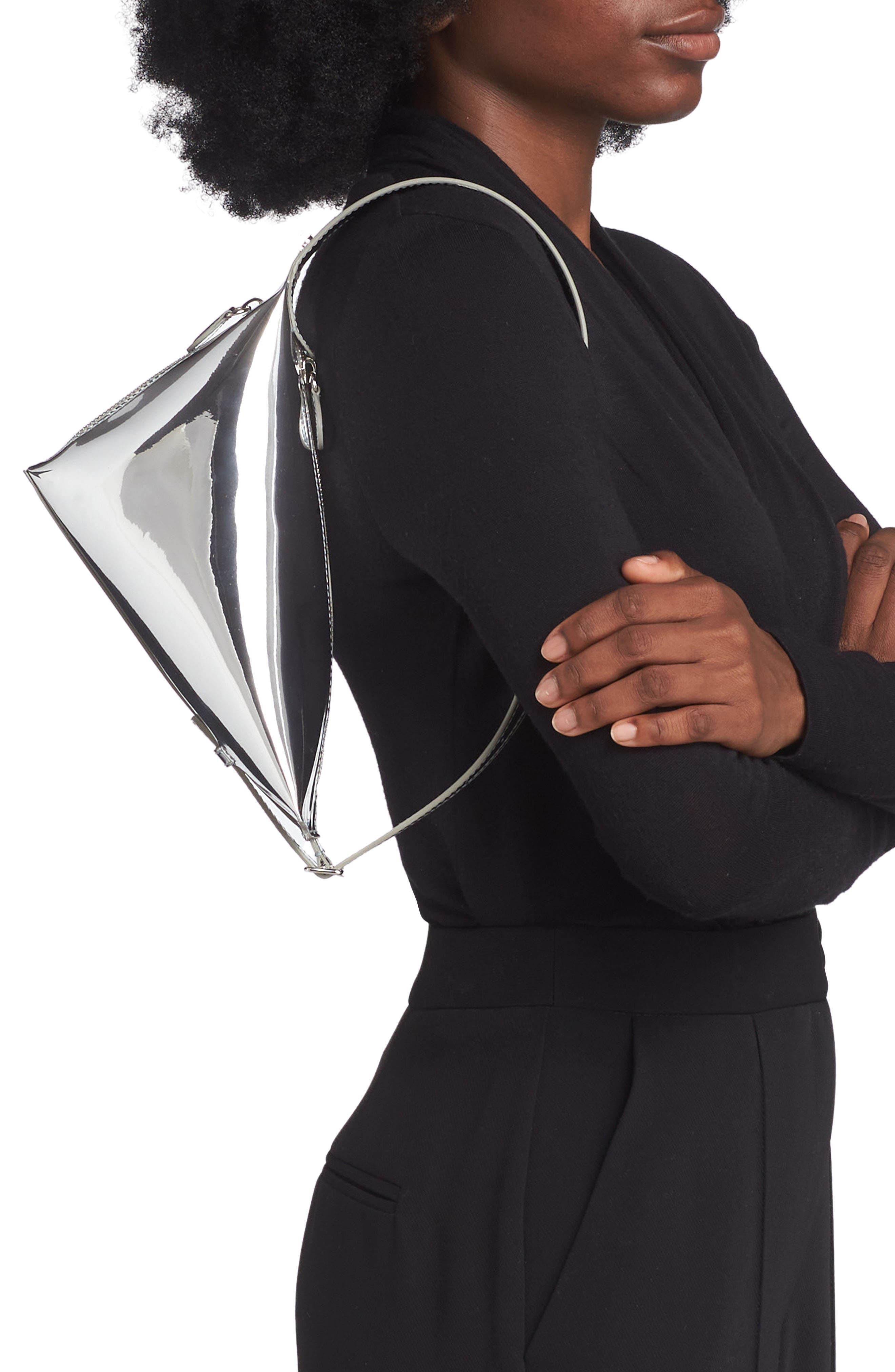 Courrèges Baby Shark Mirror Top Handle Bag | Nordstrom