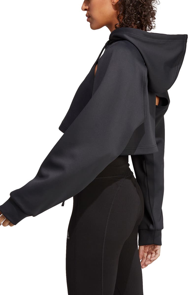 adidas HIIT Training Power Crop Hoodie | Nordstromrack