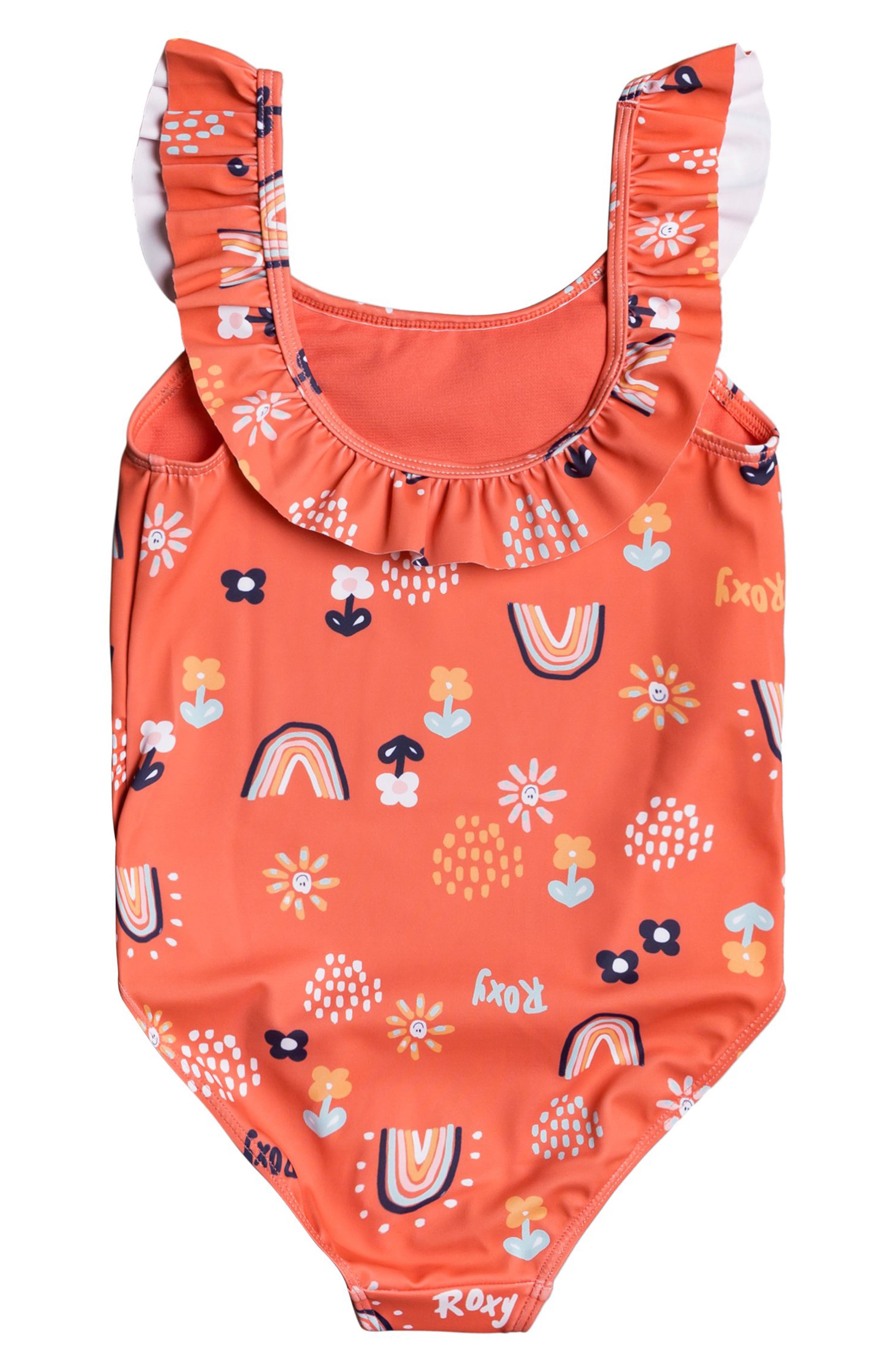 Roxy Kids' Ruffle One-Piece Swimsuit | Nordstrom