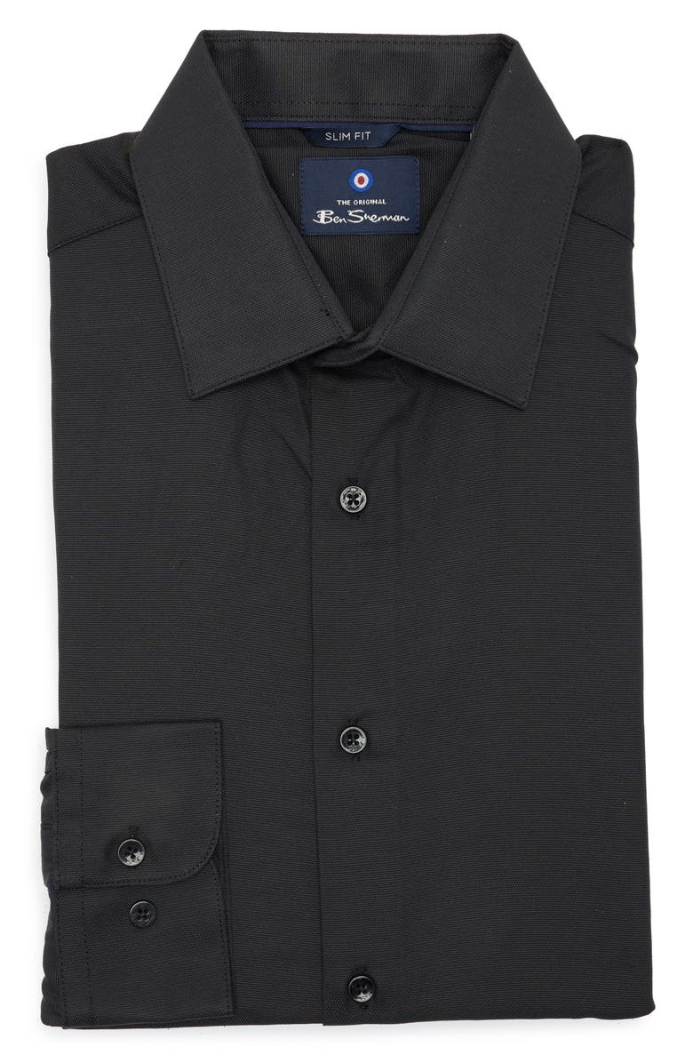 Ben Sherman Solid Slim Fit Dress Shirt | Nordstromrack