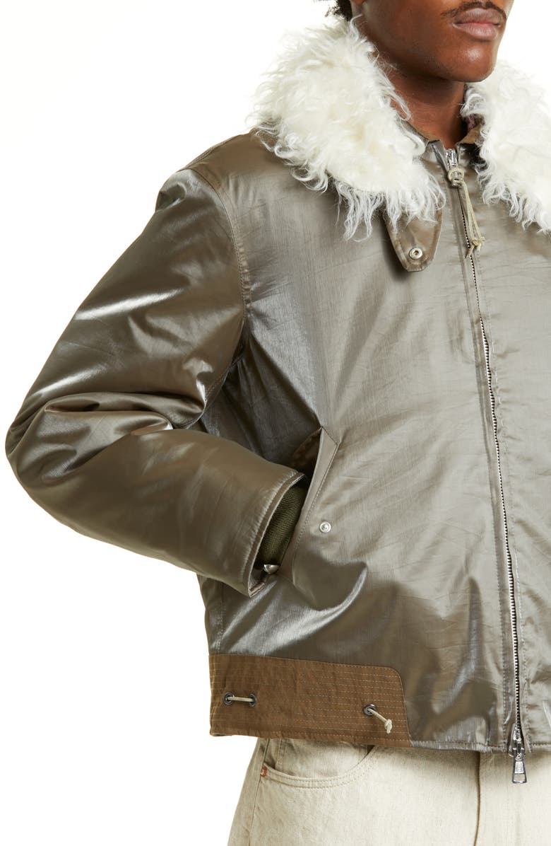 OUR LEGACY Glyptodon Water Repellent Bomber Jacket | Nordstrom