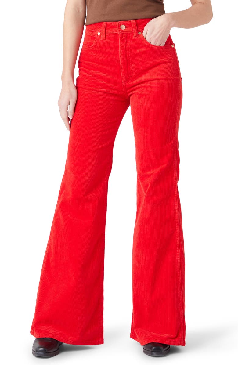 Wrangler Wanderer 622 High Waist Flare Corduroy Jeans Nordstrom