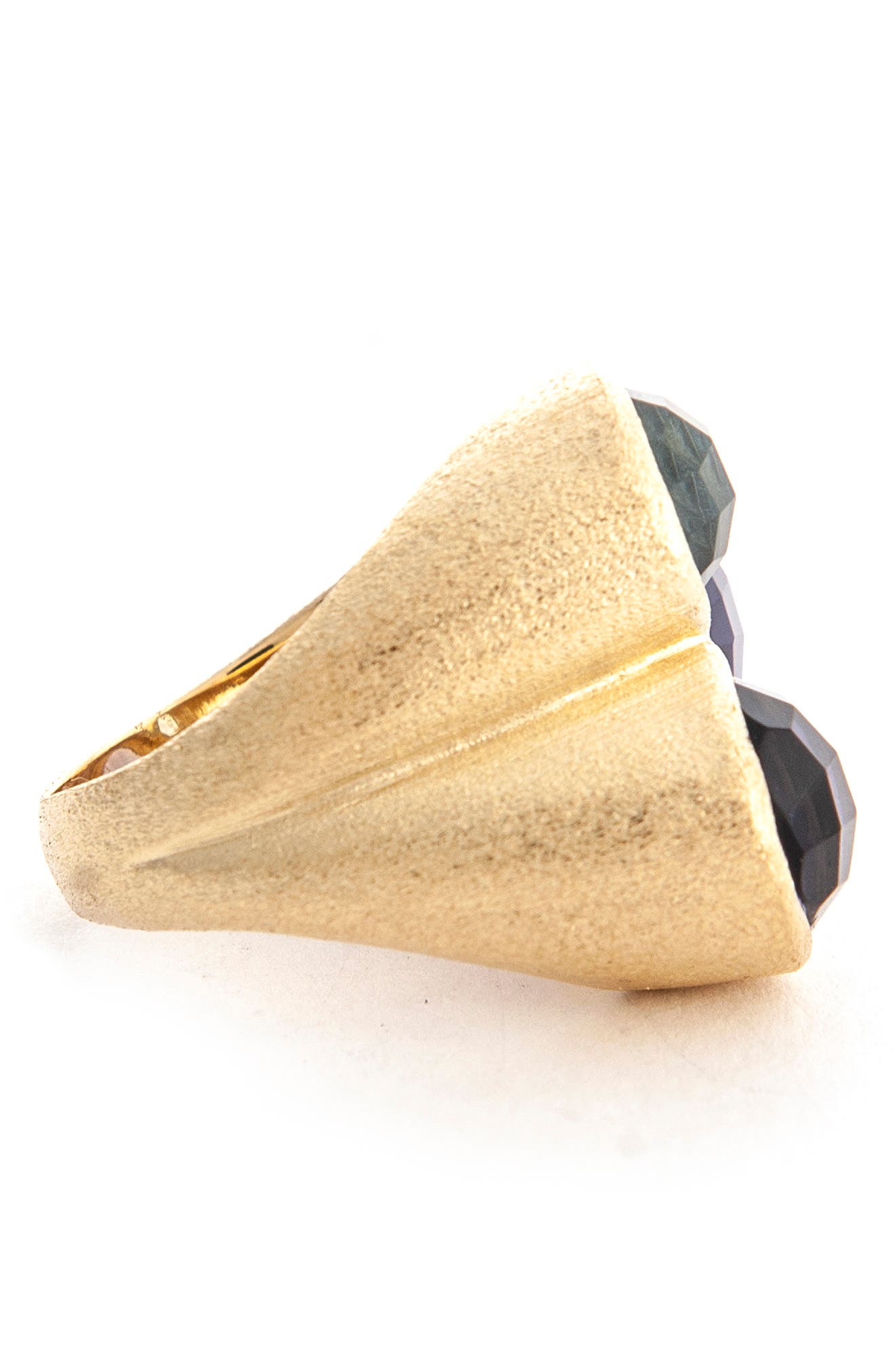 RIVKA FRIEDMAN 18K Yellow Gold Plated Swiss Blue Amethyst Iolite ...