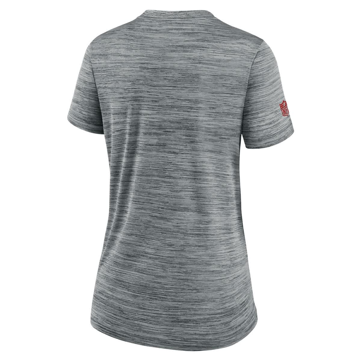 Nike Women's Nike Gray Kansas City Chiefs Sideline Velocity Performance ...