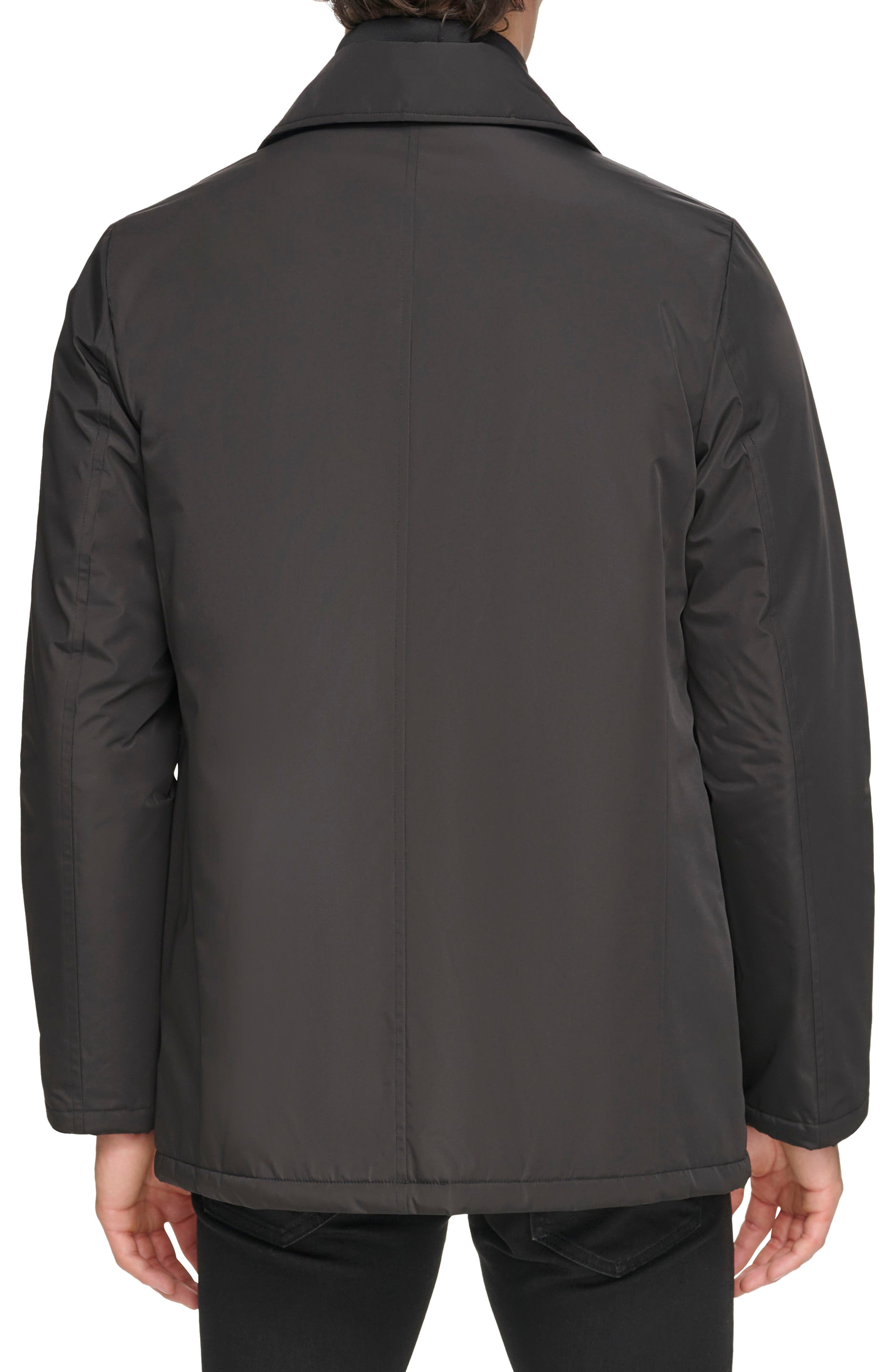 Kenneth Cole Water Resistant Double Breasted Bib Coat | Nordstromrack