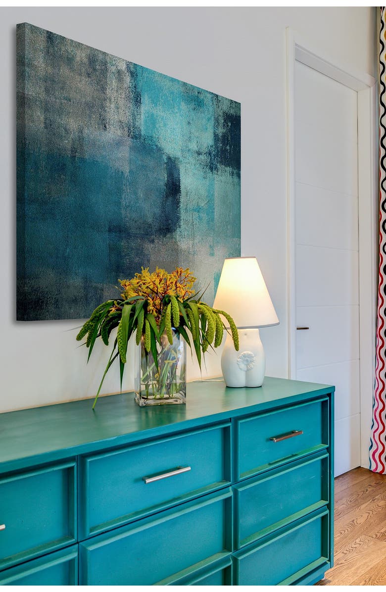 MARMONT HILL Meditation in Blue Painting Print on Wrapped Canvas - 40 ...