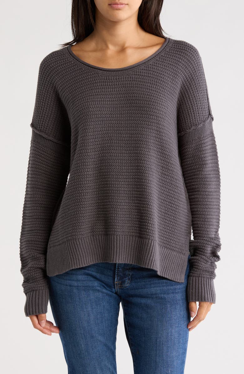 Lucky Brand Scoop Neck Knit Pullover Sweater | Nordstromrack