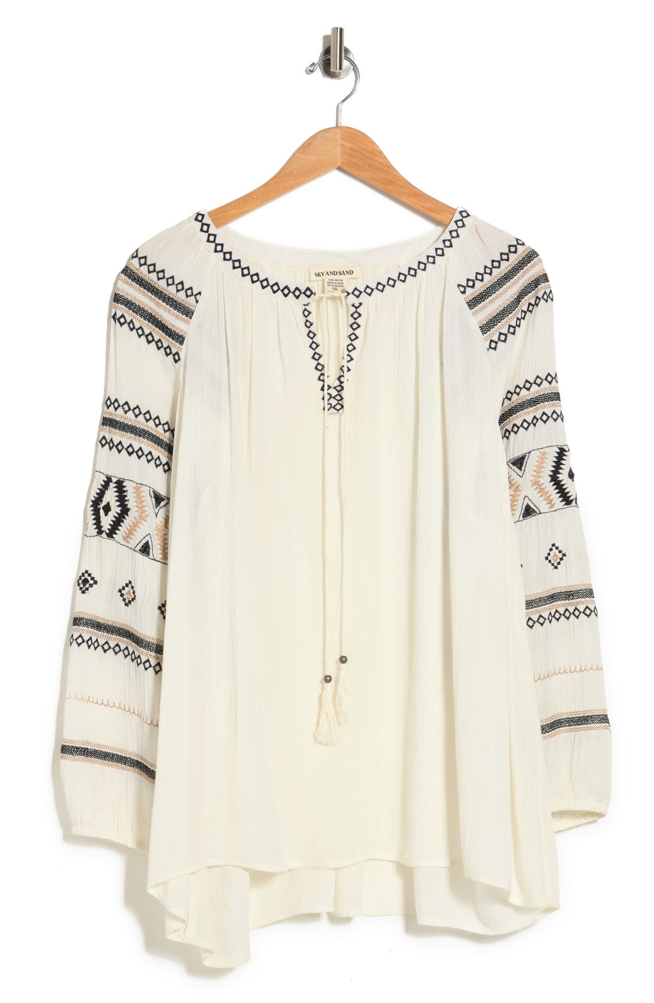 Embroidered Peasant Top (Women) | Nordstromrack