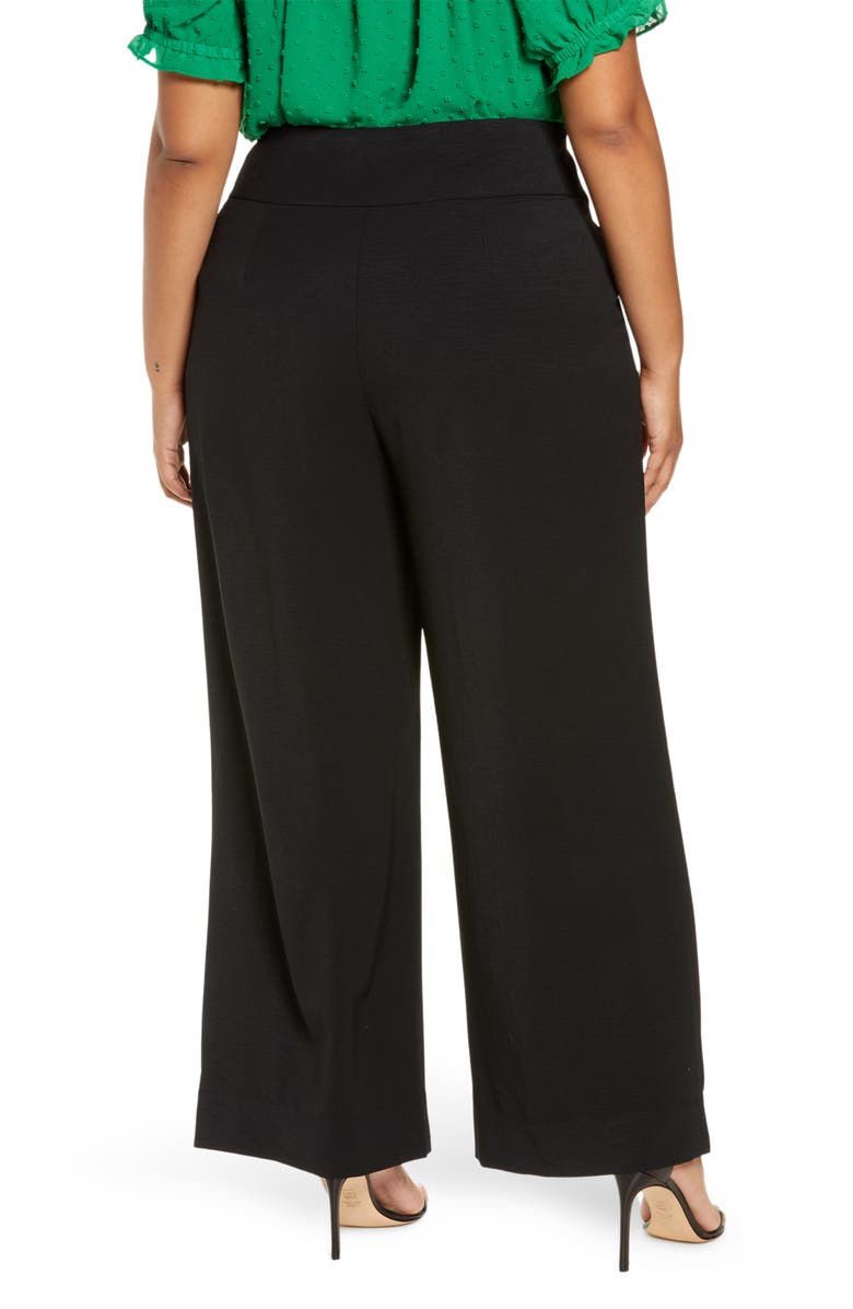 CeCe Wide Leg Twill Pants | Nordstromrack