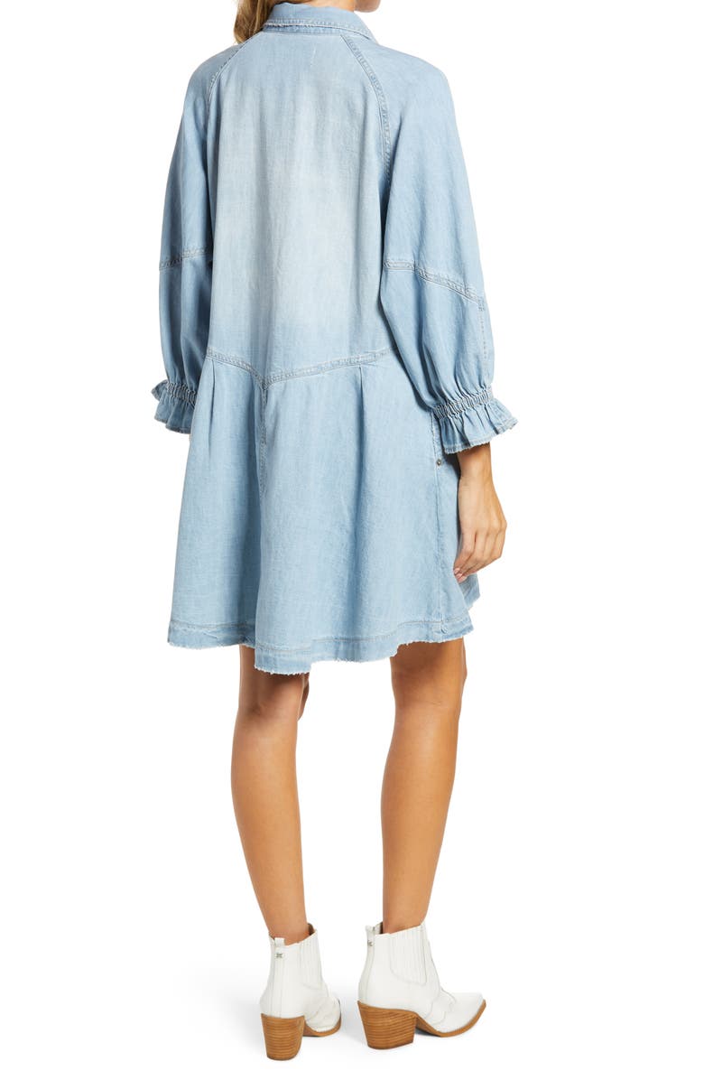 Free People Hannah Mini Shirtdress | Nordstromrack