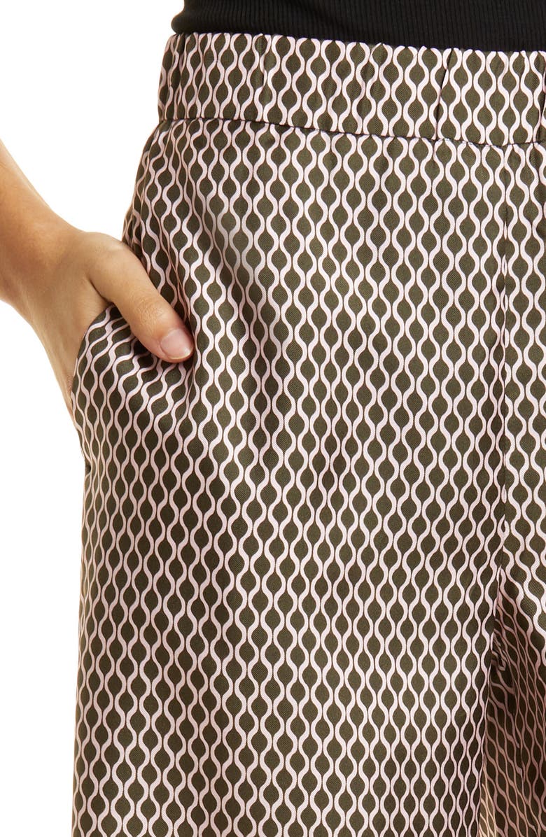 Max Mara Leisure Balco Wide Leg Silk Pants | Nordstromrack
