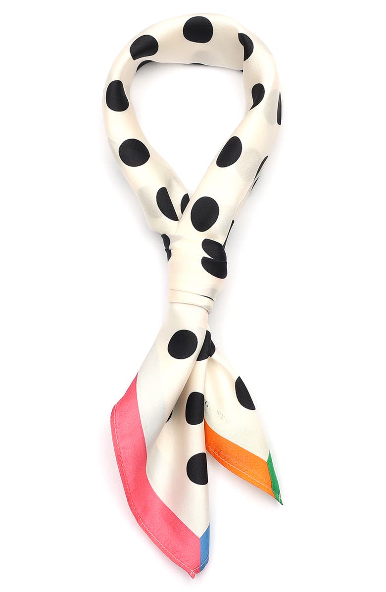 Kate Spade New York breezy dot silk bandana | Nordstrom