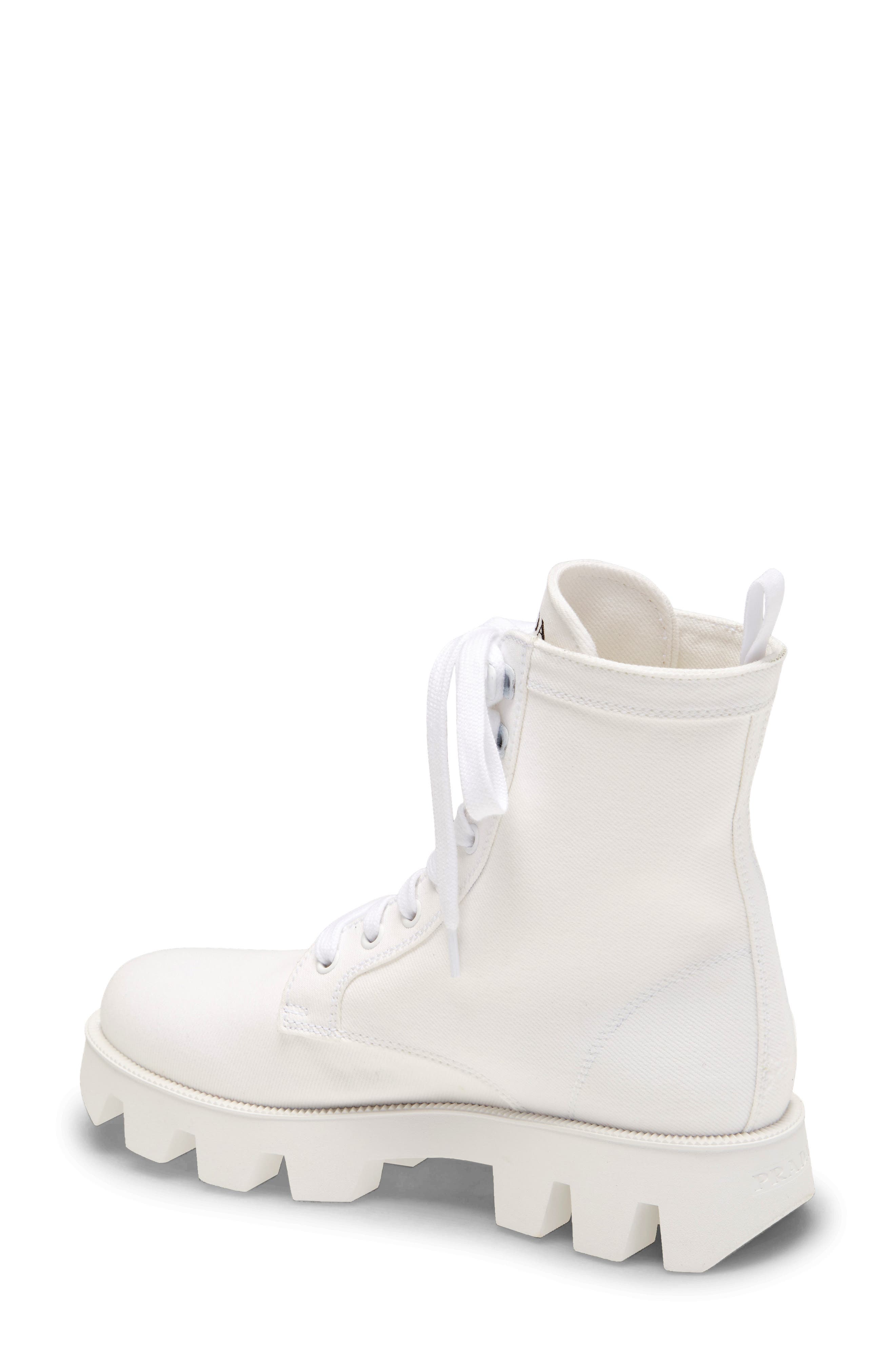 Prada Rocksand Combat Boot (Women) | Nordstrom