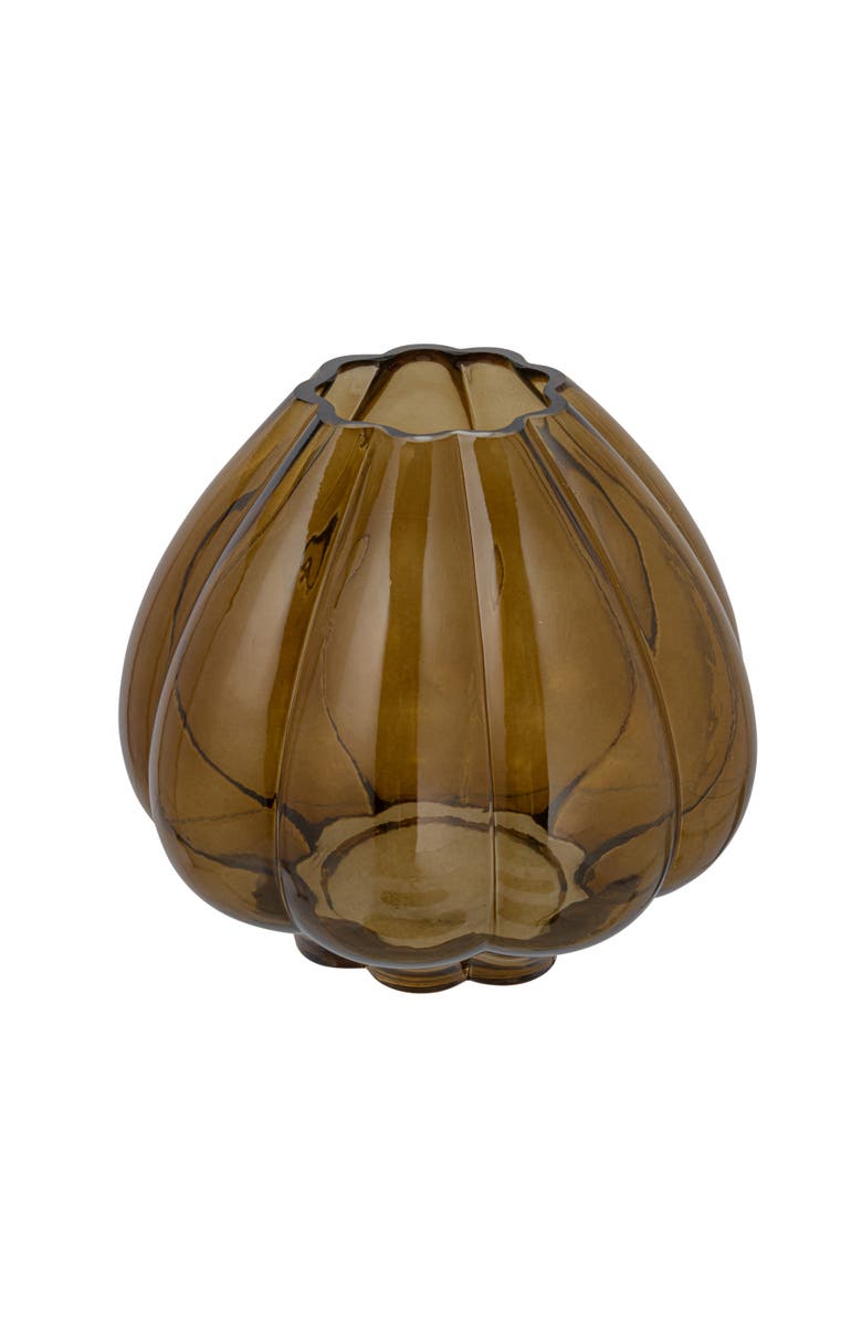 Storied Home Round Fluted Glass Vase | Nordstrom