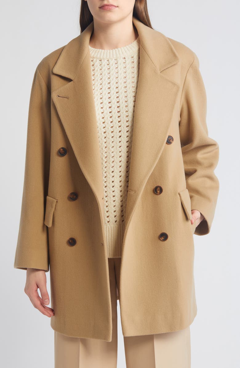 Fleurette Ross Double Breasted Wool Coat | Nordstromrack